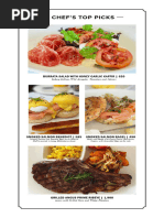 Breakfast at Antonio's Menu | PDF | Pancake | Hamburgers