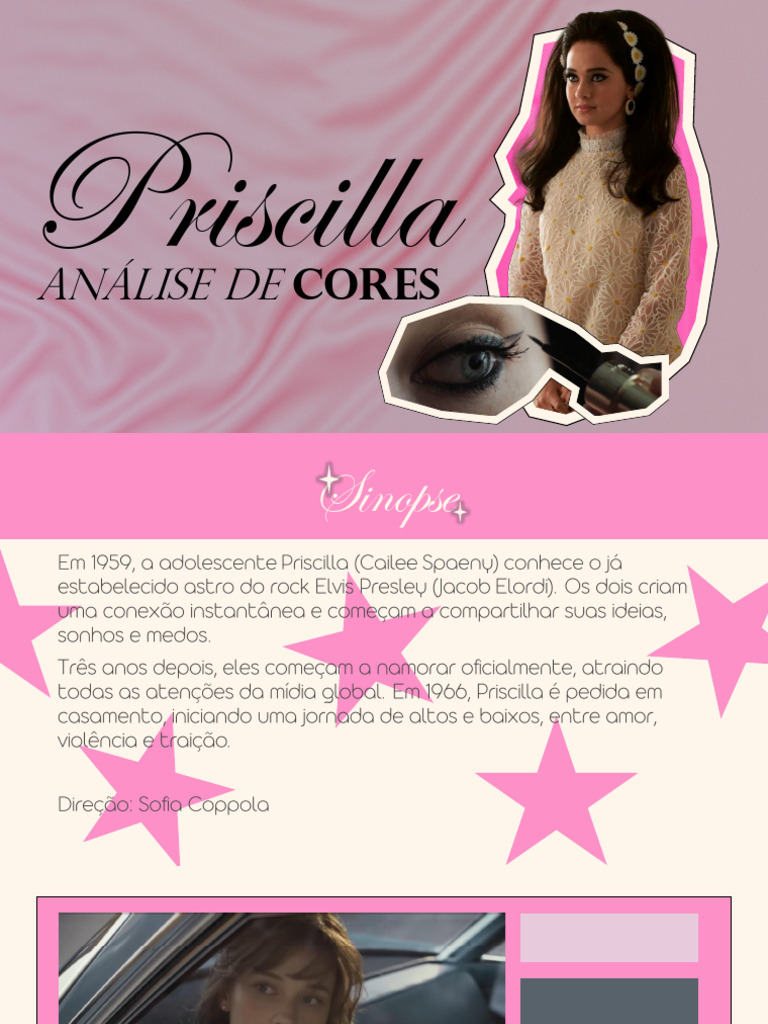 Priscilla Filme ANÁLISE DE CORES | PDF