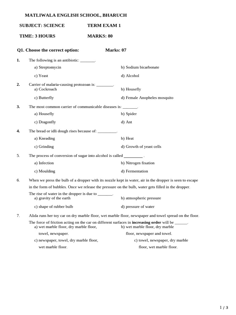 SCIENCE 8 | PDF | Friction | Force