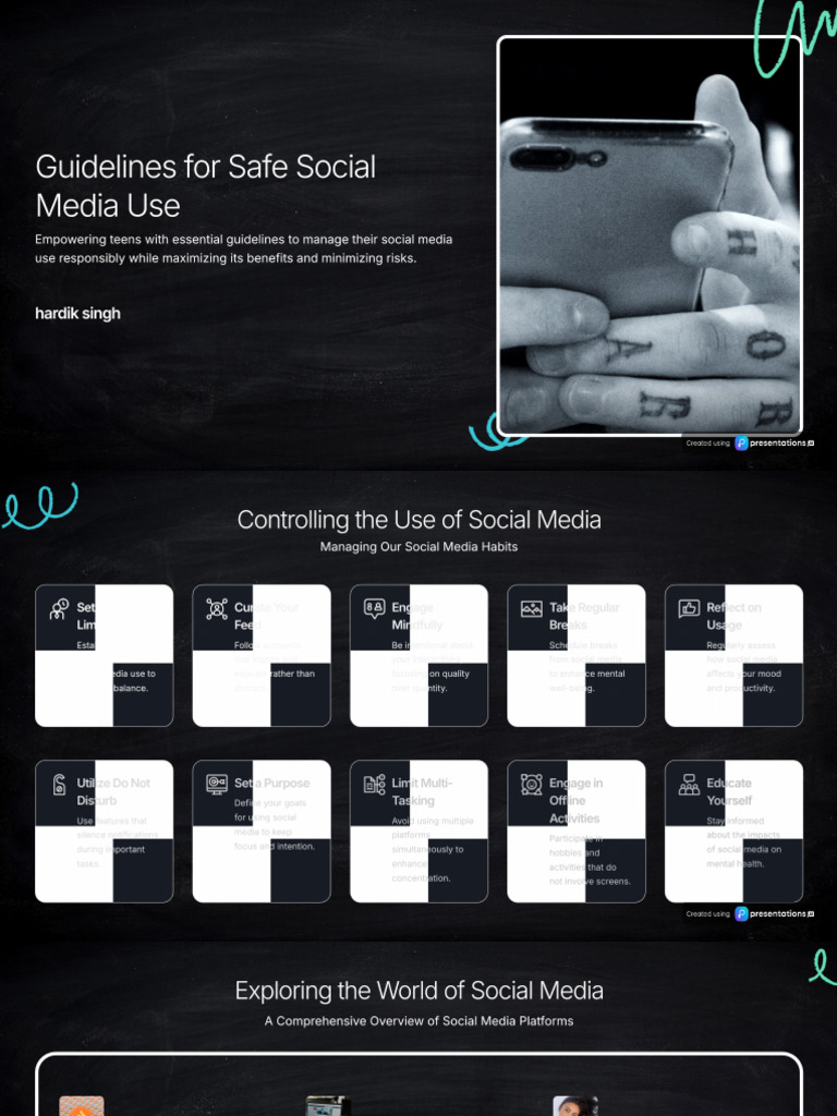 Controlling The Use of Social Media | PDF