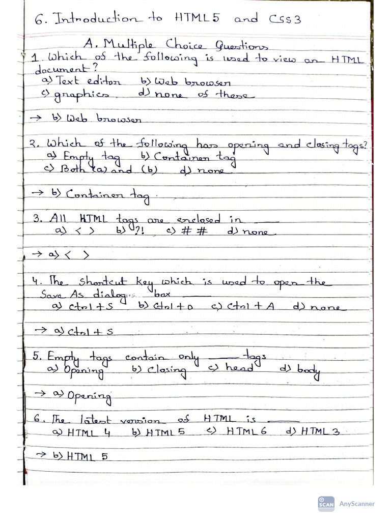 Class 6 Computer Chapter 6 | PDF