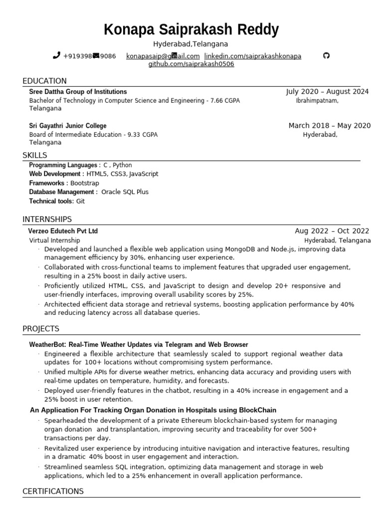 SaiprakashReddy | PDF | Databases | Usability