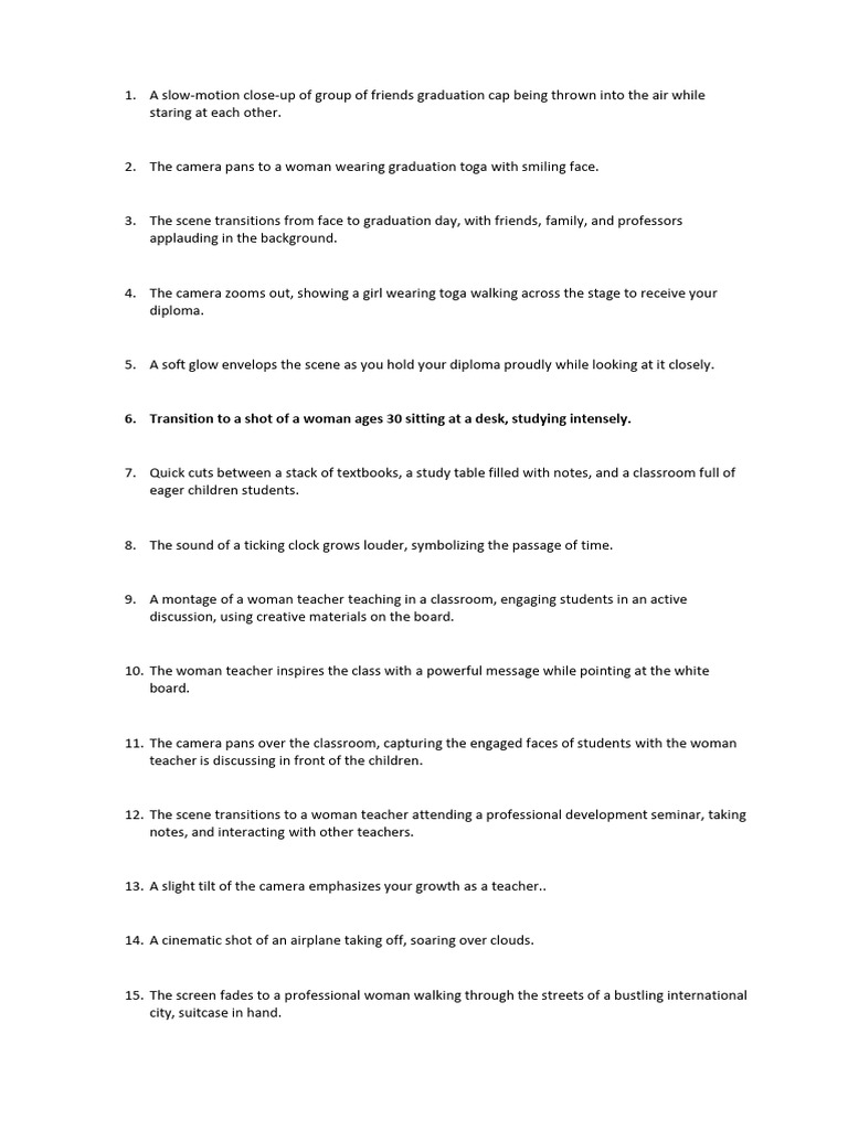 Script | PDF | Classroom | Teachers