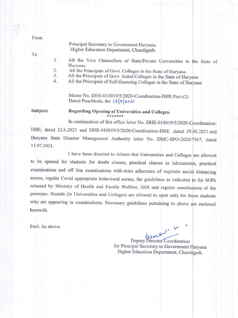 State Govt. Order(12.07.2021) | PDF