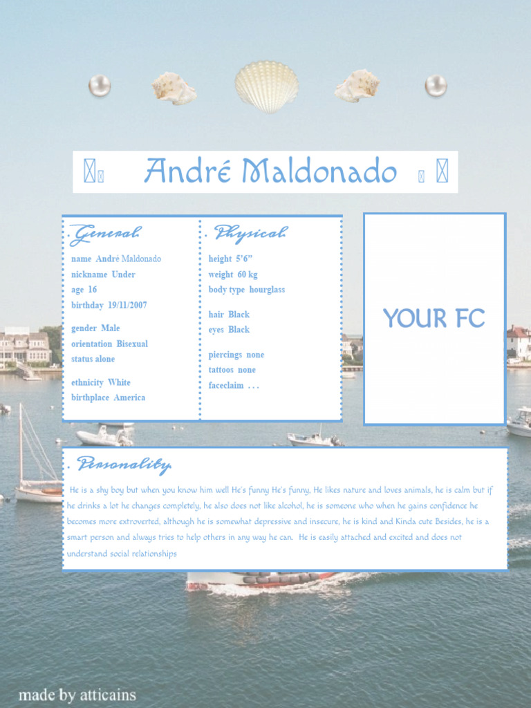 André Maldonado: A Shy, Kind Teen's Journey | PDF