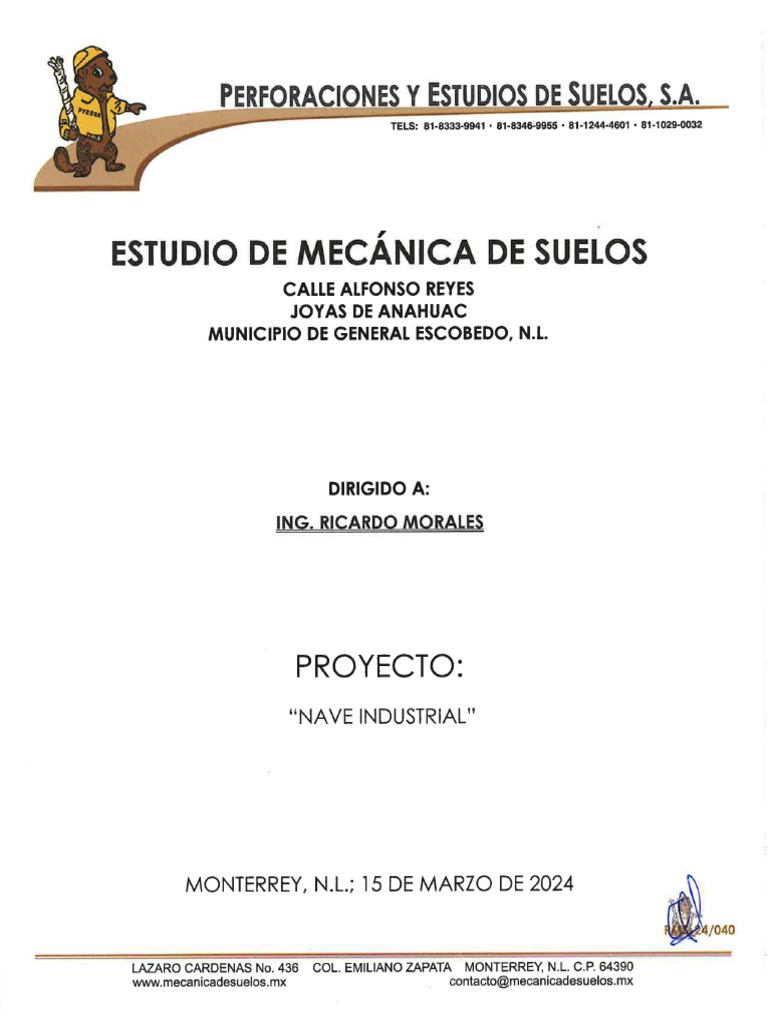 NXEC - Mecanica de Suelos | PDF