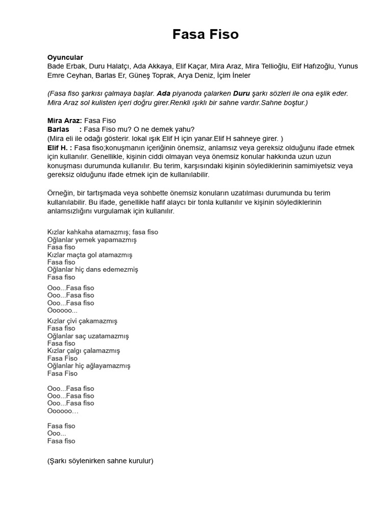 Fasa Fiso | PDF