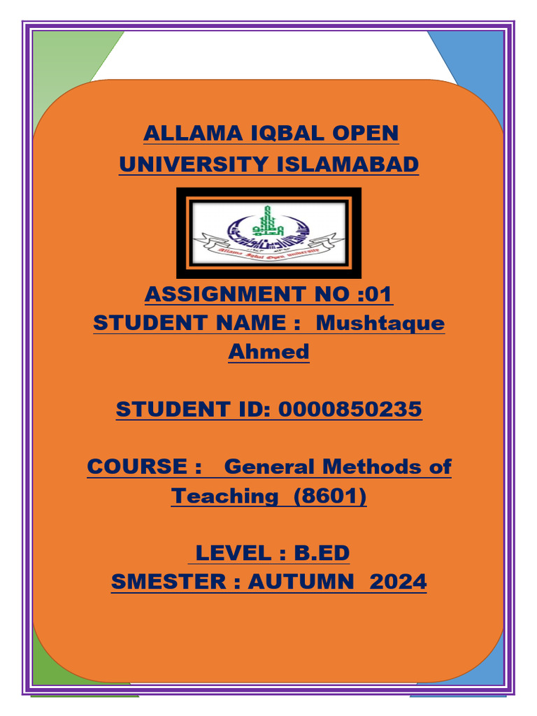 Mushtaque Ahmed 8601 - 1 | PDF | Motivational | Motivation