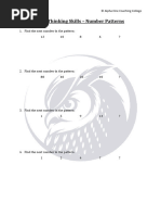 Grade 2 Patterns Worksheet Answers | PDF | Shape | Mathematics