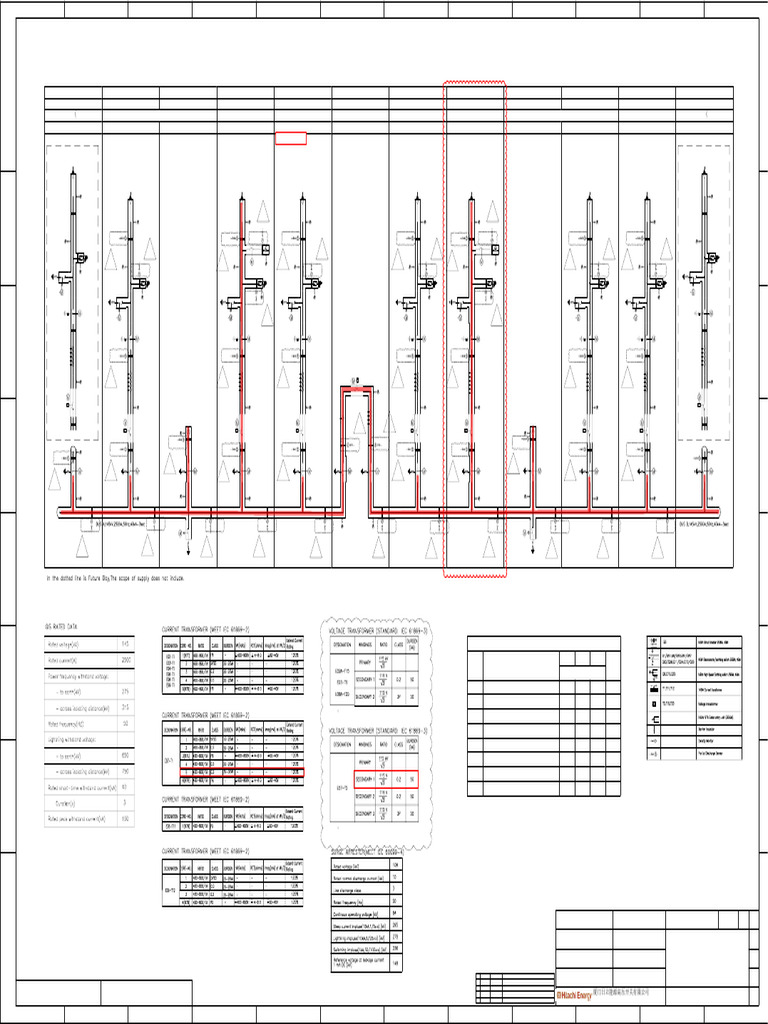 Schematic Diagram E-07 CT VT - 20241123 | PDF