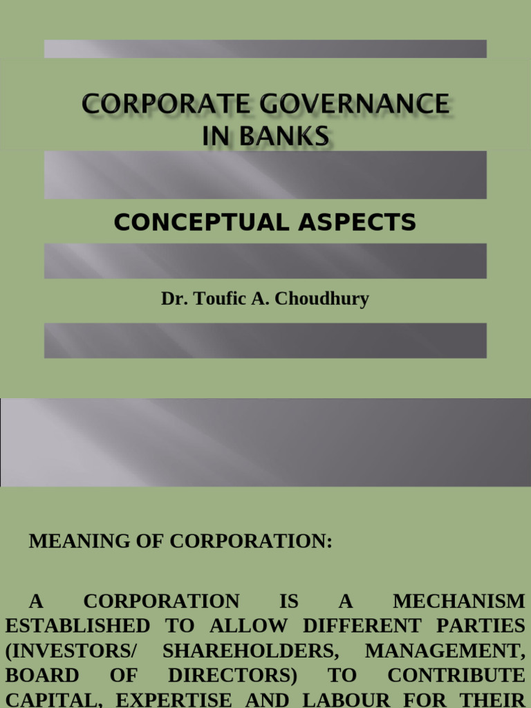 Corporate Governance Essentials | PDF | Corporate Governance | Governance