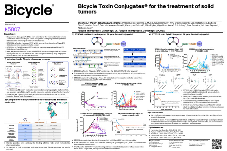 BTC-AACR-2024-FINAL | PDF | Chemotherapy | Cancer