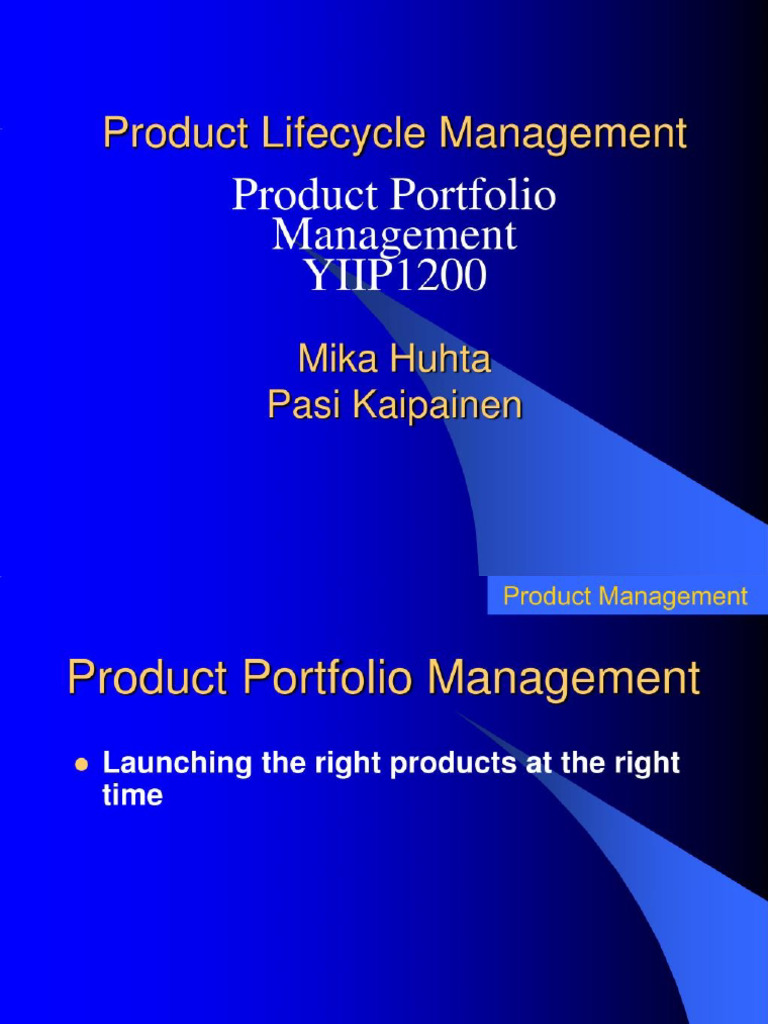 Product Lifecycle Management | PDF