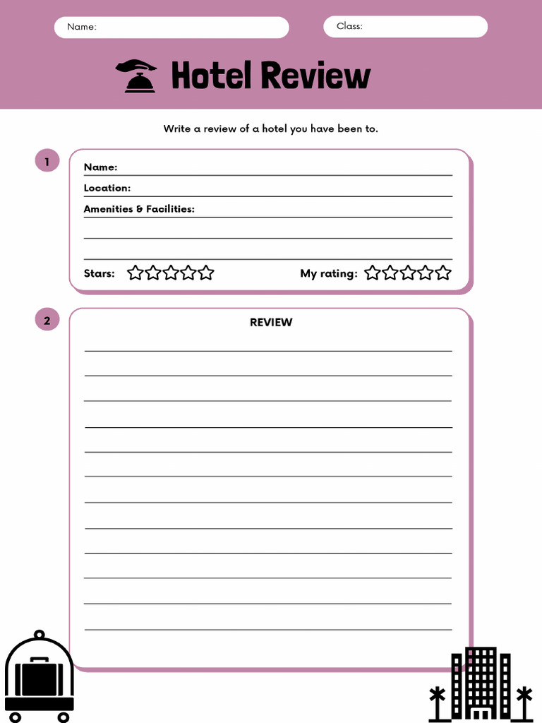 Hotel Review Sample | PDF