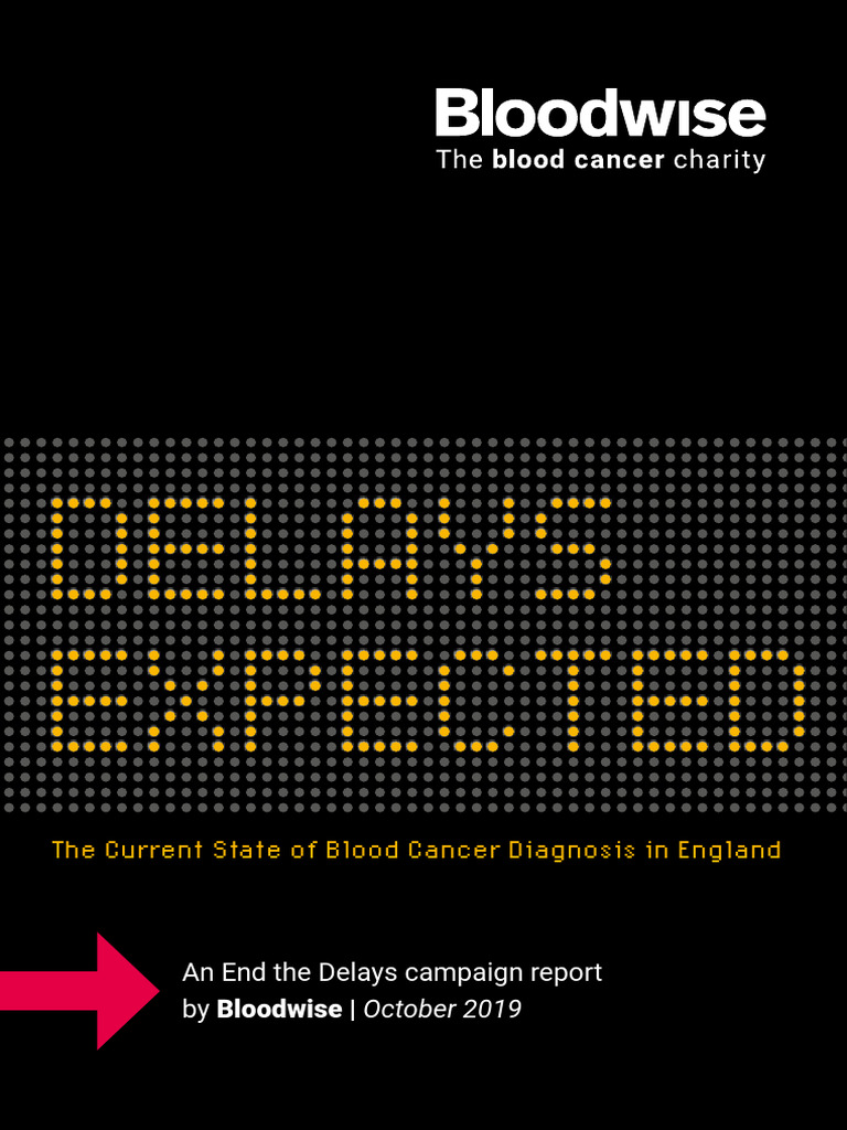 Blood Cancer Diagnosis Delays in England | PDF | Lymphoma | Cancer