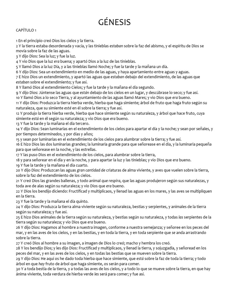 1 Genesis | PDF | Abrahán | Ismael