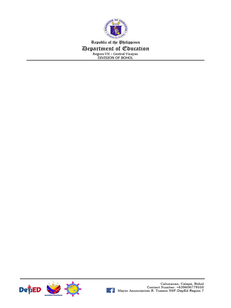 Martnsf Midyear Inset 2024 Pcr | PDF | Learning | Teachers