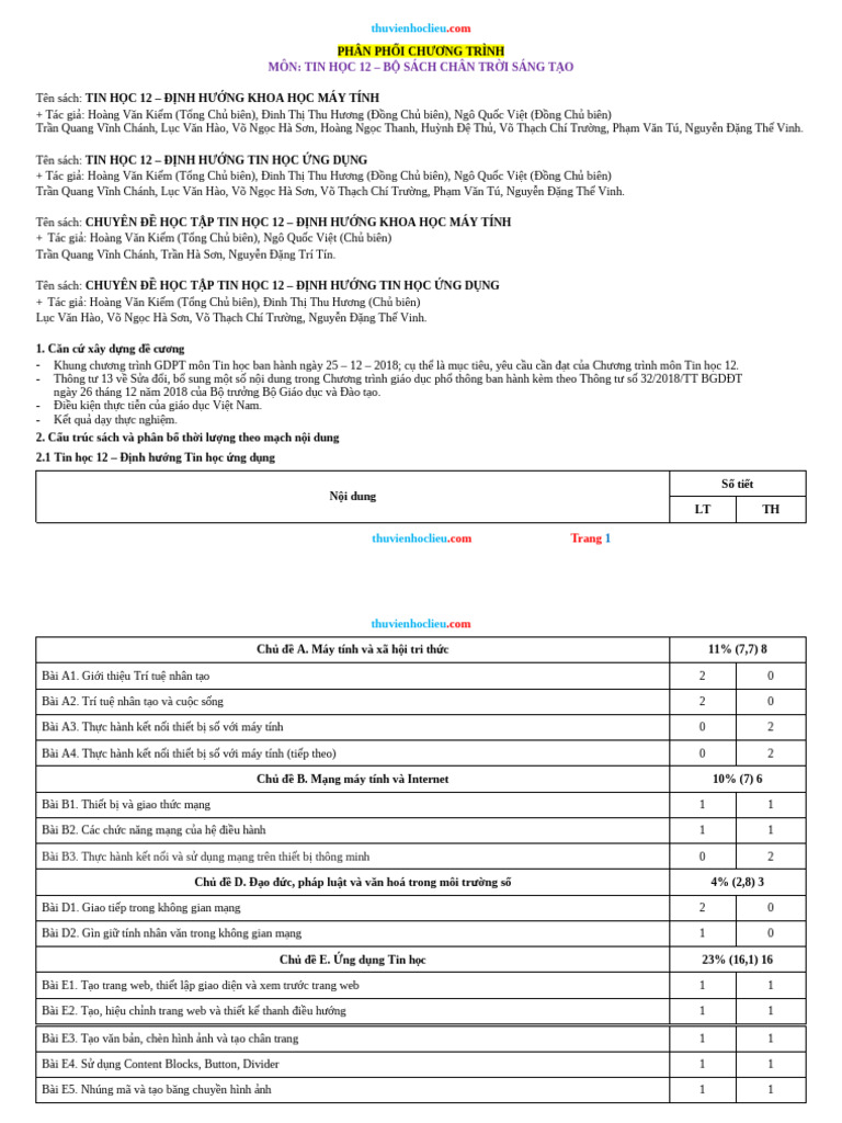 thuvienhoclieu.com-PPCT-Tin-12-CTST | PDF