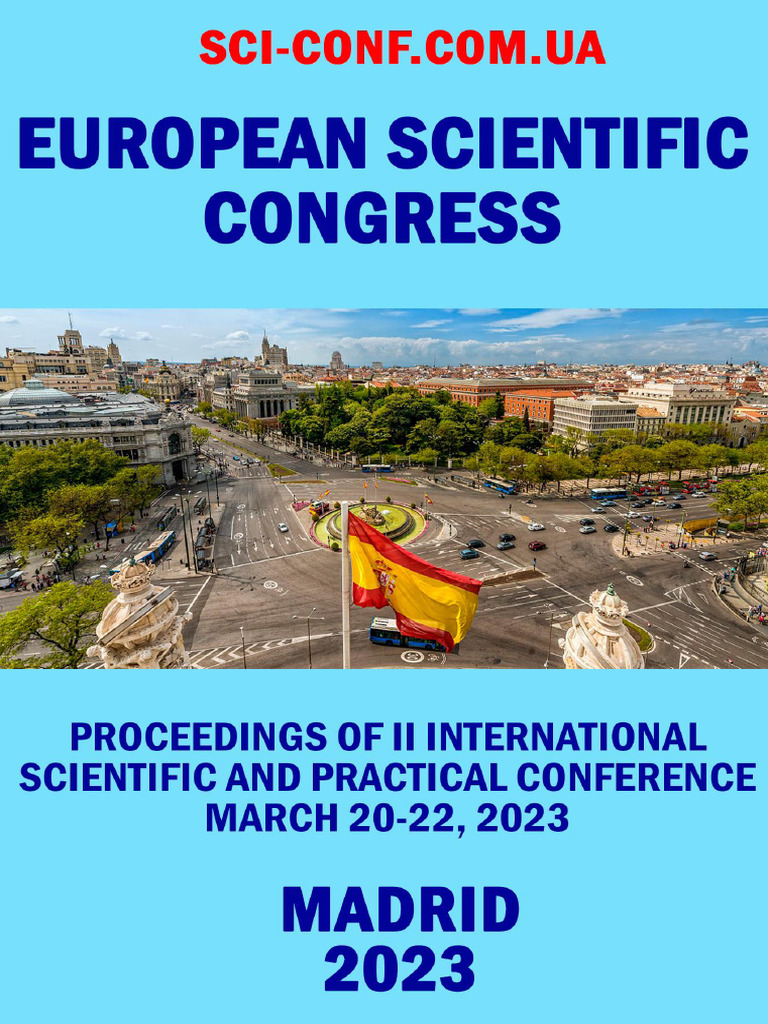 Артемова - 304 311 - EUROPEAN SCIENTIFIC CONGRESS 20 22.03.23 | PDF