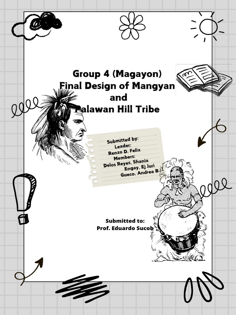 Group 4 (Magayon) Final Design of Mangyan and Palawan Hill Tribe ...