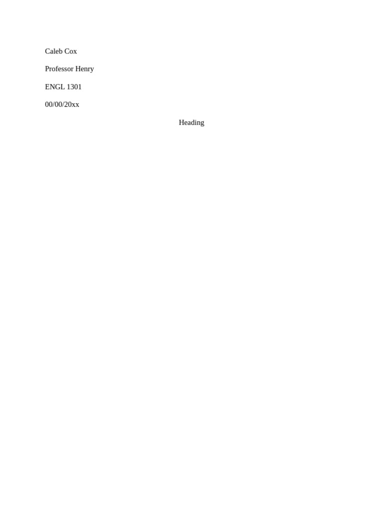 Template | PDF