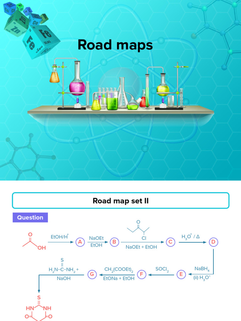 Road Maps Organic Chemistry Set 2 | PDF | Sodium | Chemistry