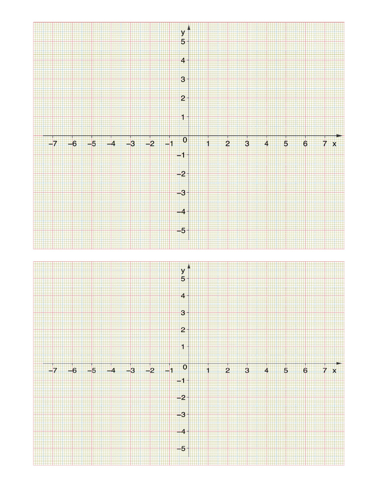 Co-Ordinate Graph 29 Copies | PDF