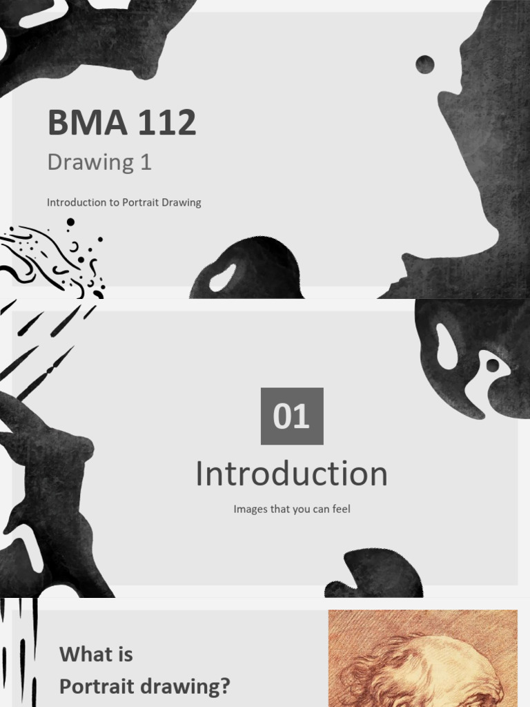 5_Introduction_to_Portrait_Drawing | PDF | Drawing | The Arts