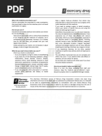 Senna 7.5 mg Tablets Patient Guide | PDF | Constipation | Tablet (Pharmacy)