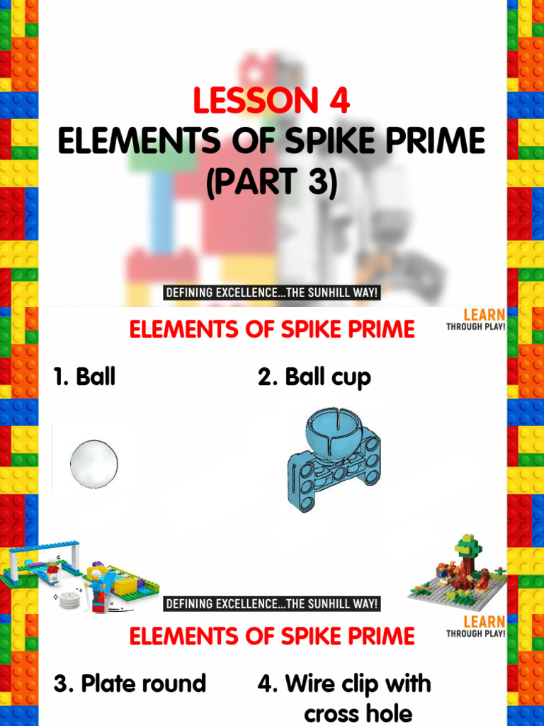 Spike Prime Elements Overview | PDF