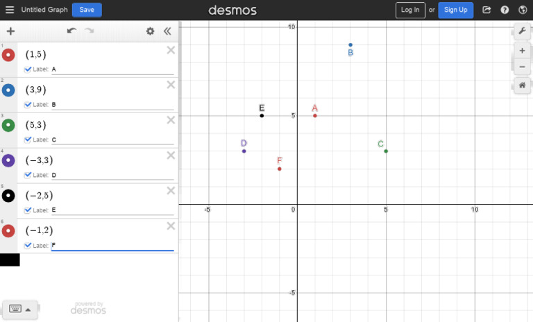 Desmos Graphing Calculator | PDF