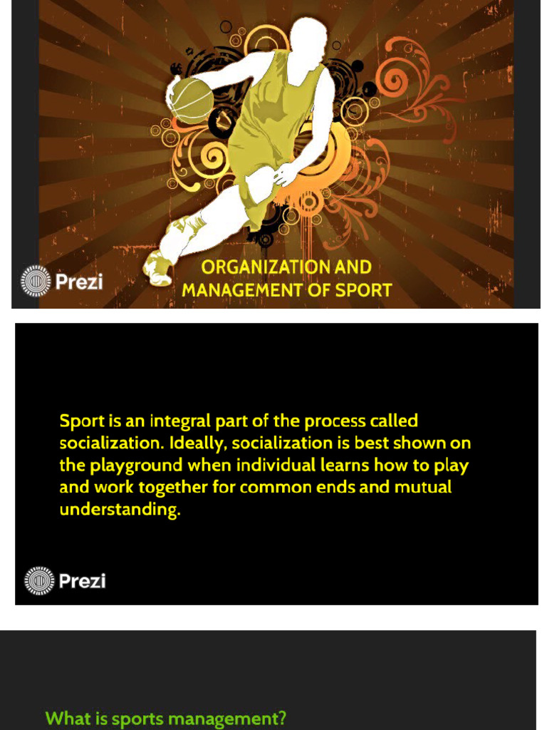 Sport Management | PDF