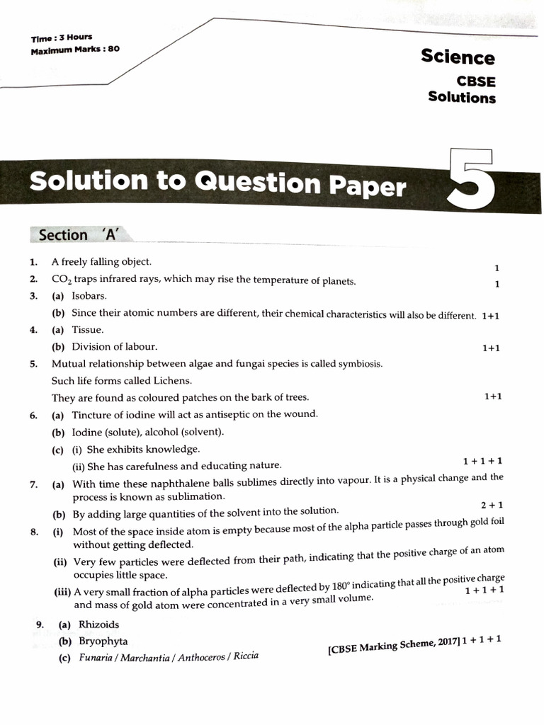 Answer Key Sample Paper Feb 12, 2023 | PDF | Sound | Force
