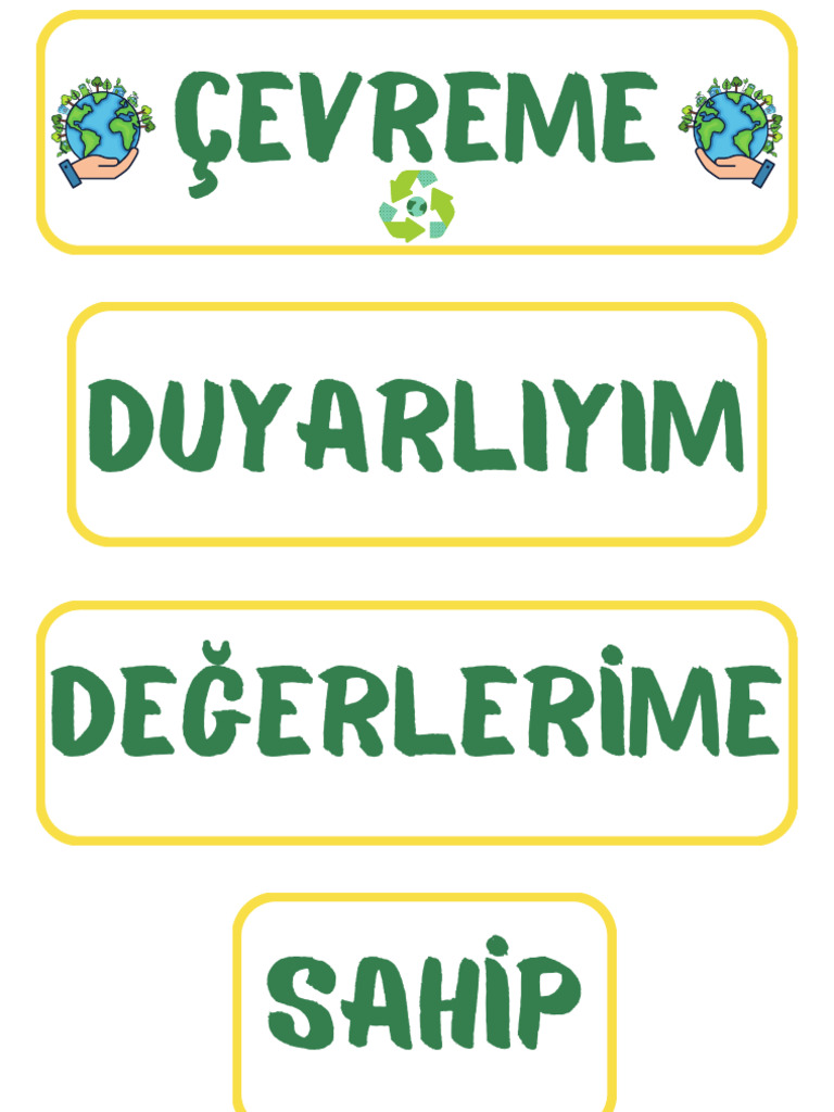 ÇEDES Proje Şerit - Beytullahogretmen | PDF