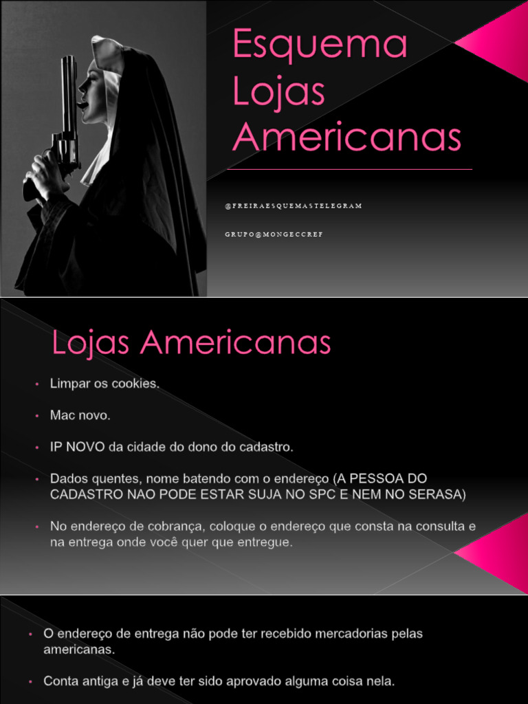 Esquema Lojas Americanas | PDF