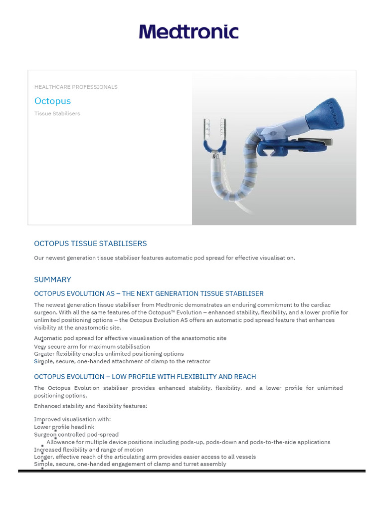 Medtronic-Octopus TS2000 | PDF