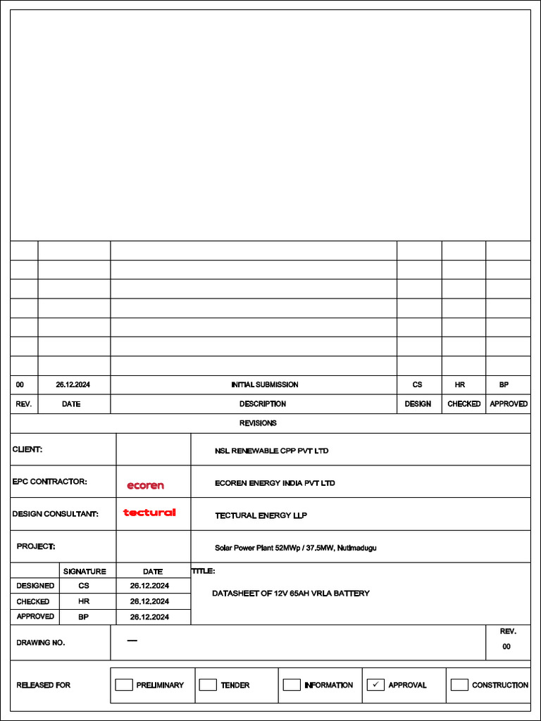 Battery Data Sheet | PDF | Energy Storage | Electrical Engineering