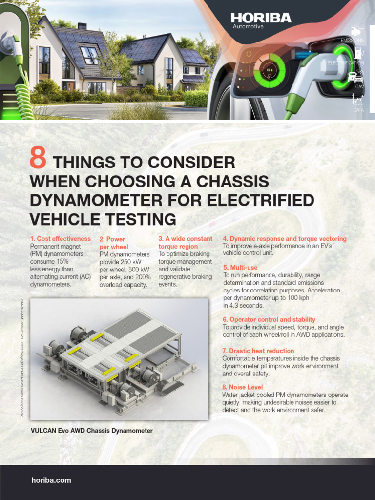 Choosing Chassis Dynamometers for EVs | PDF | Motor Vehicle | Vehicles
