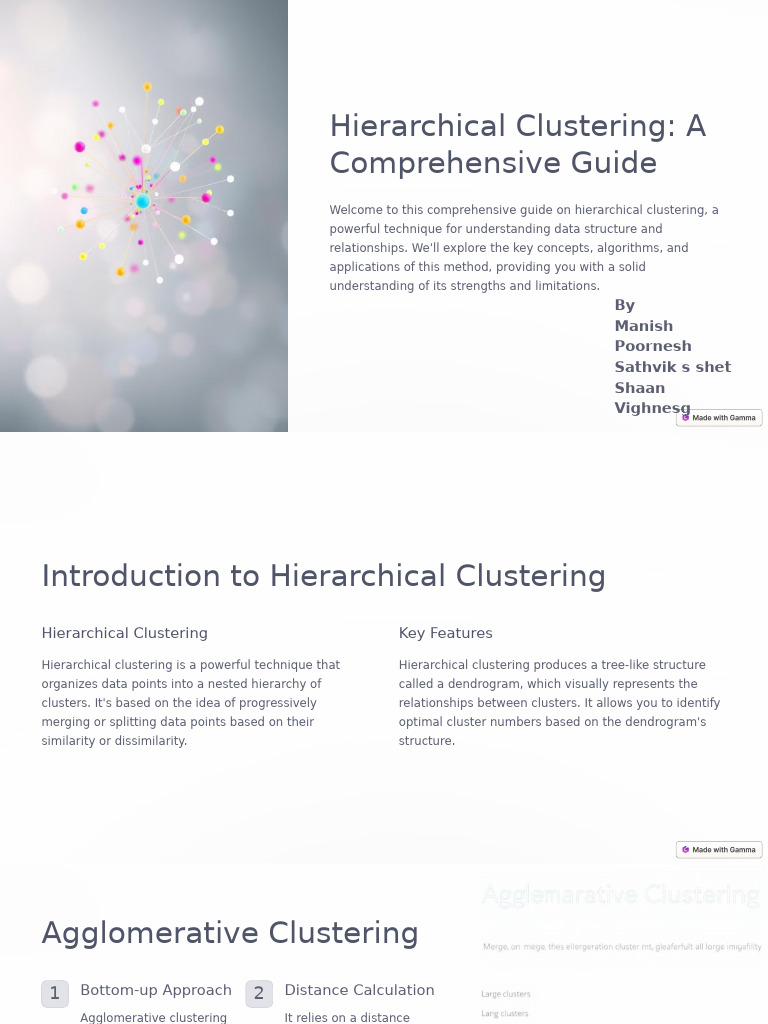 Hierarchical-Clustering-A-Comprehensive-Guide (1) | PDF | Cluster Analysis | Data Mining