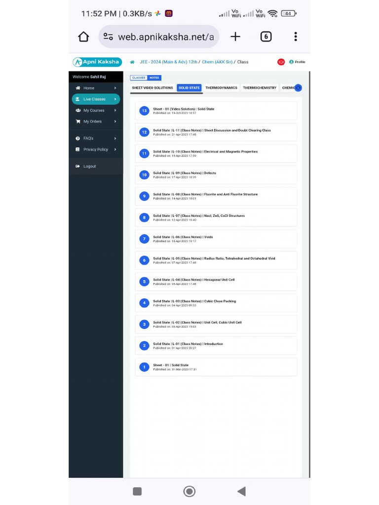 Akk Sir 12 DPP Sequence | PDF