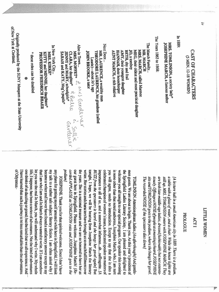 Little Women-Script | PDF