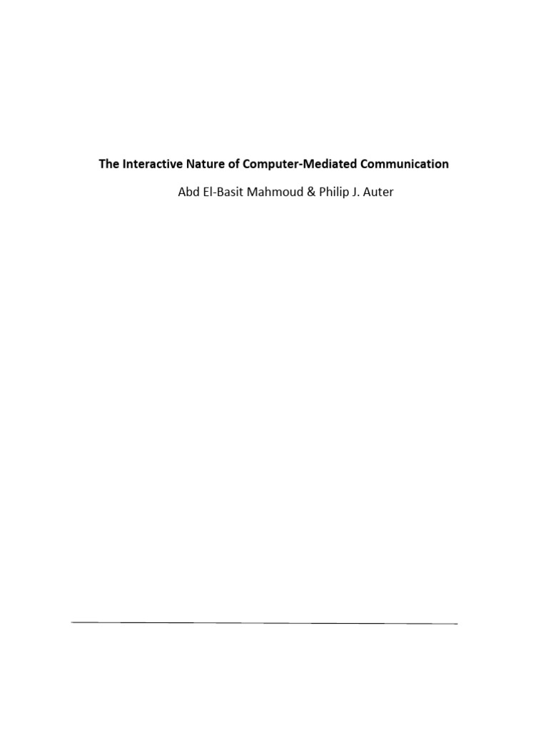 Ict Module 4 | PDF | Communication | Information
