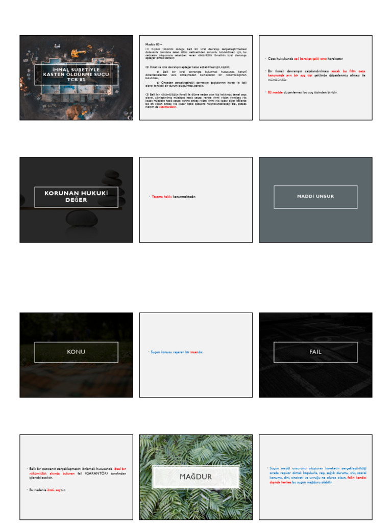 tck-83 - (Kasten-Oldurmenin-Ihmali-Davranisla-Islenmesi) - (6li) 2 | PDF