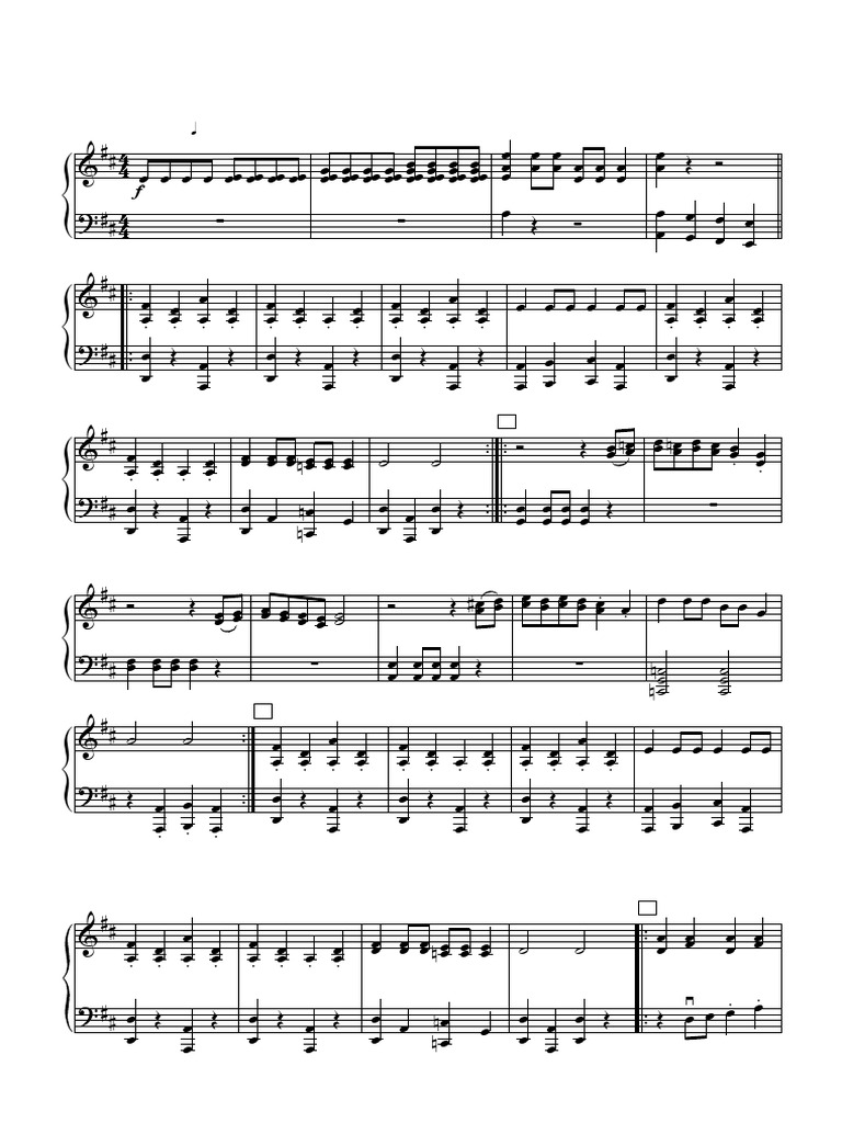 Fiddles On Fire (Piano) | PDF