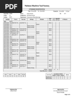 Timesheet October 2024 | PDF