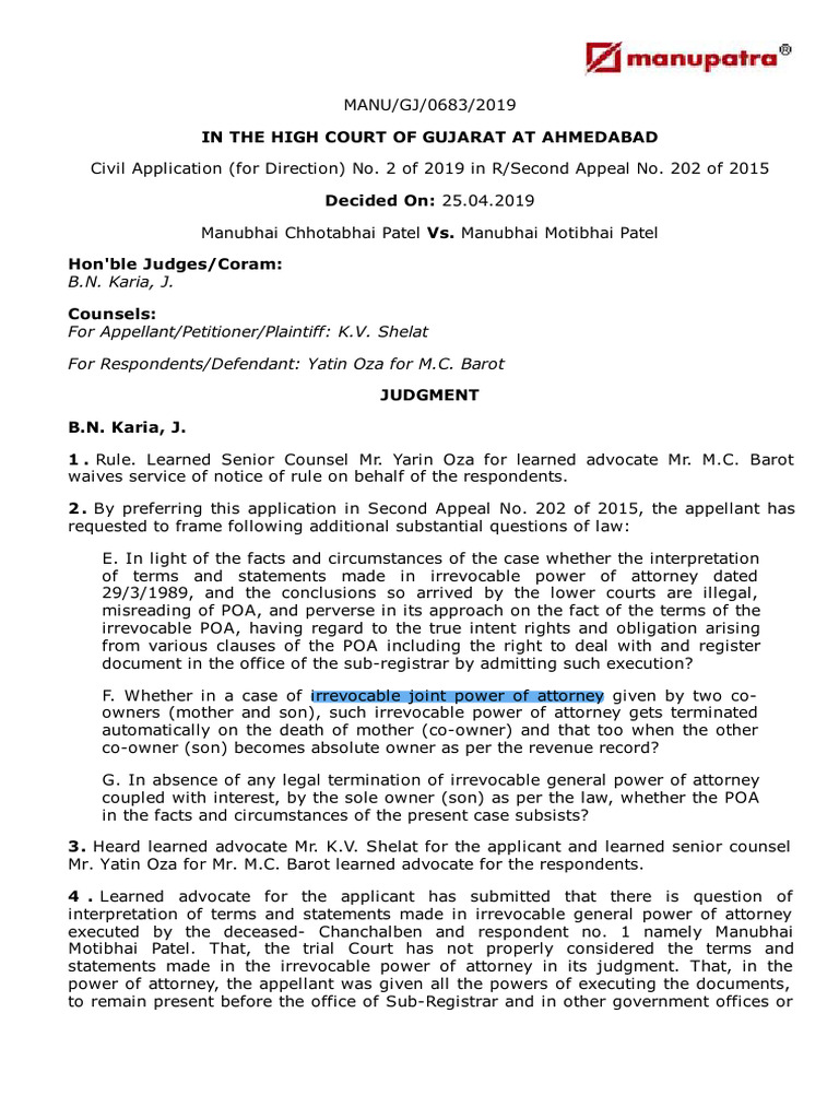 Manubhai_Chhotabhai_Patel_vs_Manubhai_Motibhai ...