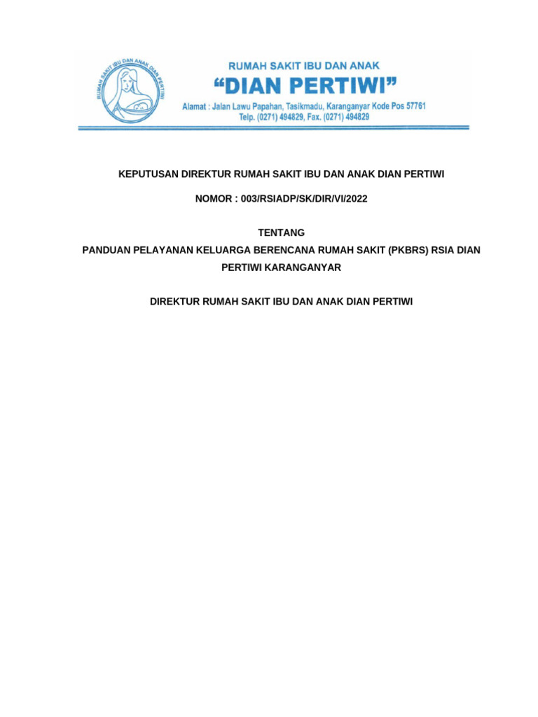 SK Panduan Pkbrs | PDF