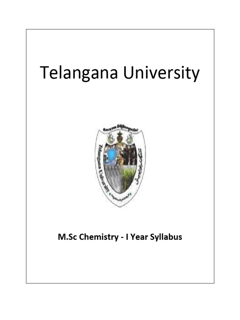 M.SC Chemistry | PDF