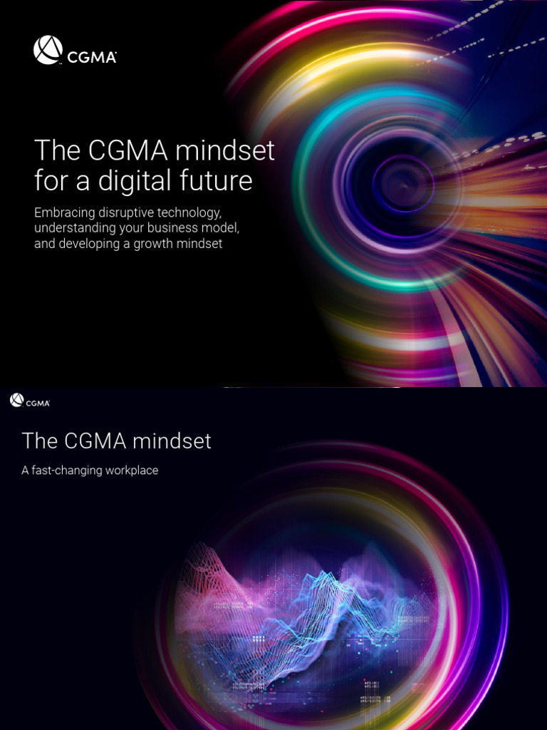Turtl Story Cgma Mindset Digital Future | PDF | Business | Cognition