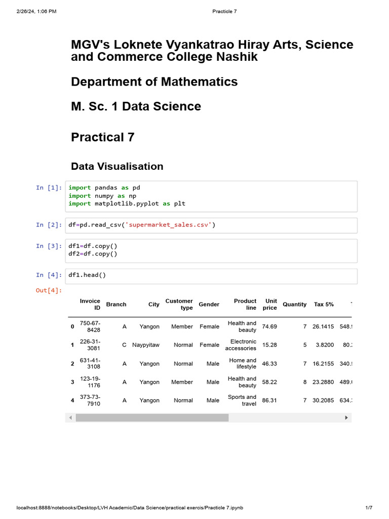 Practicle 7 Pdf 4600